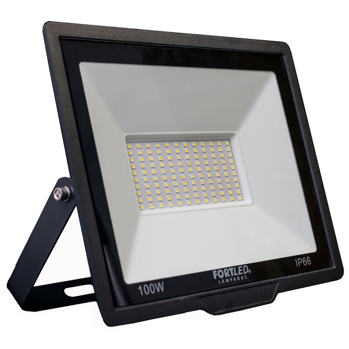 Kit 10 Refletores de Led 100W Fortled - Efizi
