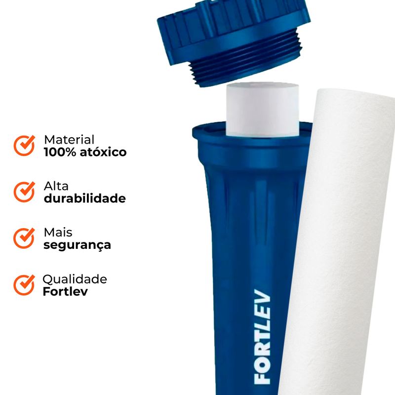 Kit 4 Refis P/ Caixa D'Água Fortlev - Efizi